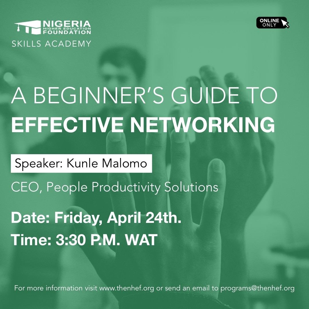 NHEF Online Skills Academy – NHEF