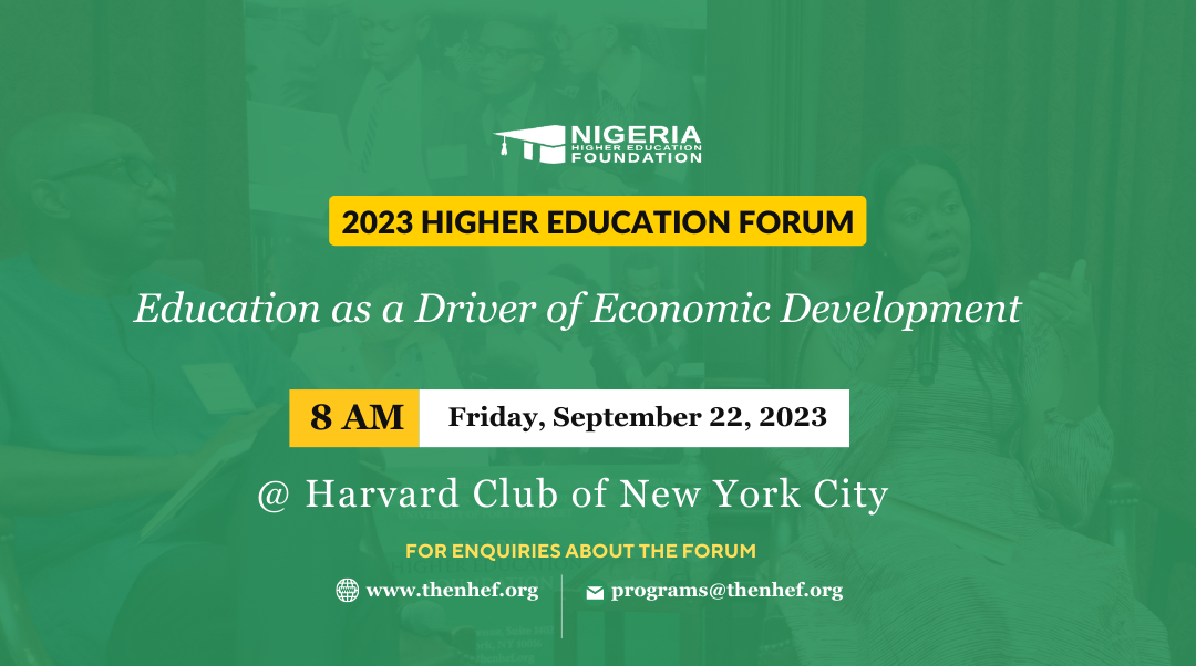 Register Now – 2023 NHEF Higher Education Forum in New York – NHEF